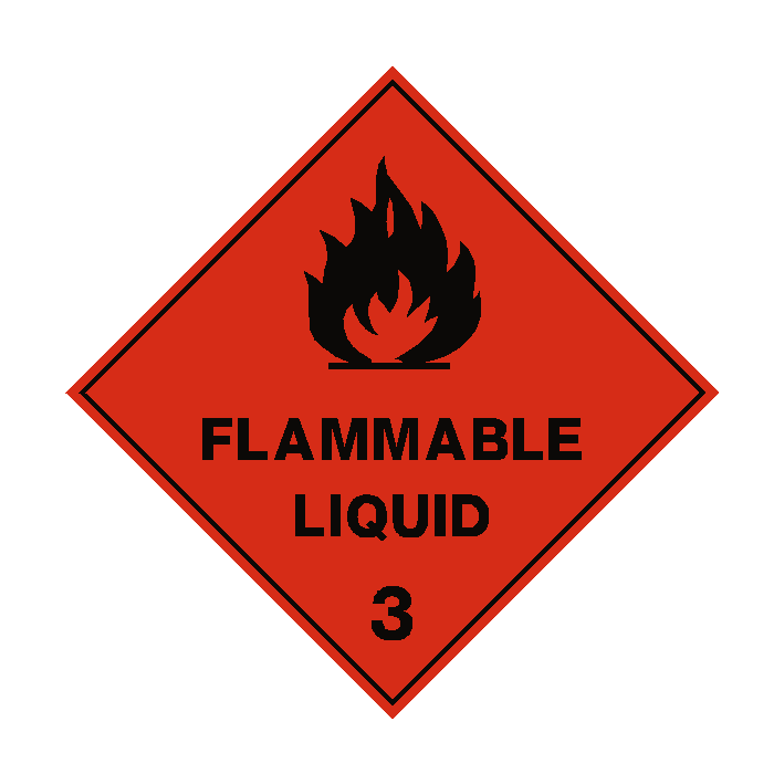 Flammable Liquid Sign | PVC Safety Signs