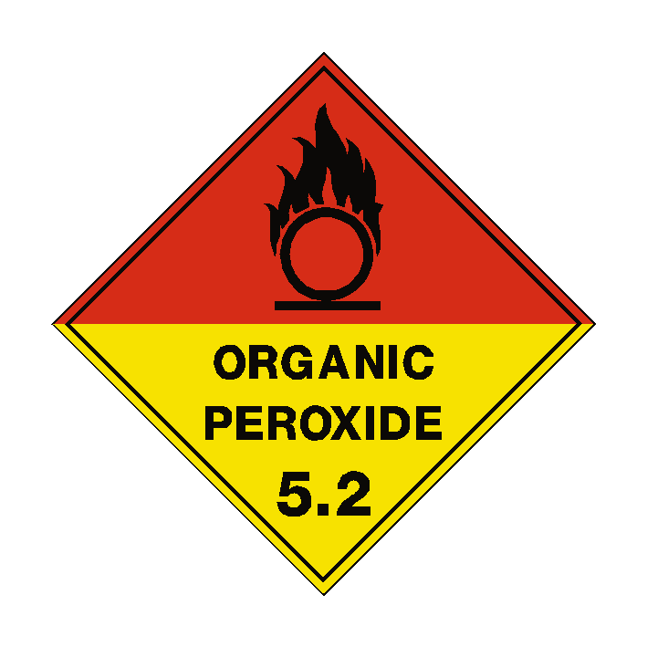 Organic Peroxide Sign