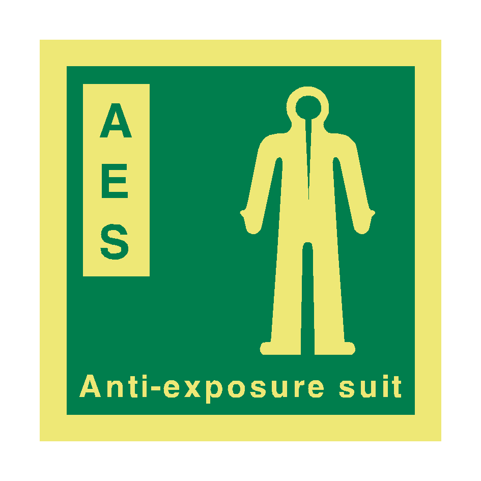 AES IMO Safety Sign