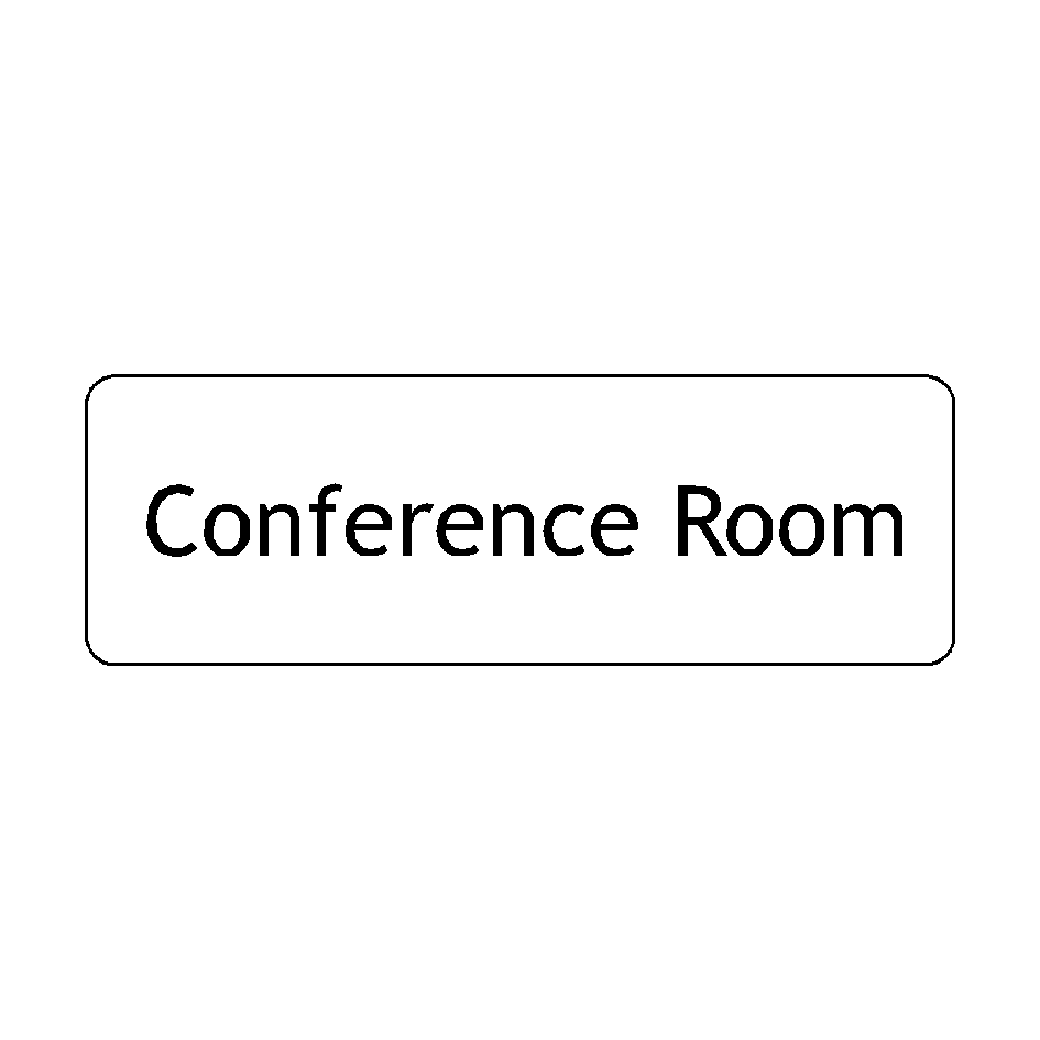 Conference Room Door Sign | PVC Safety Signs