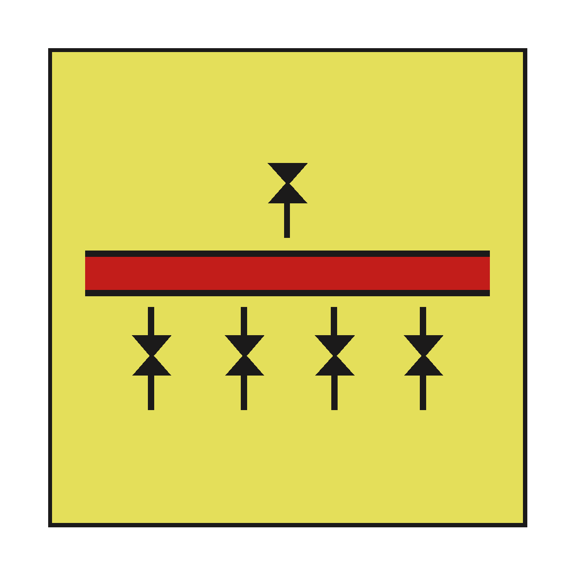 DRENCHING INSTALLATION IMO SIGN | PVC Safety Signs