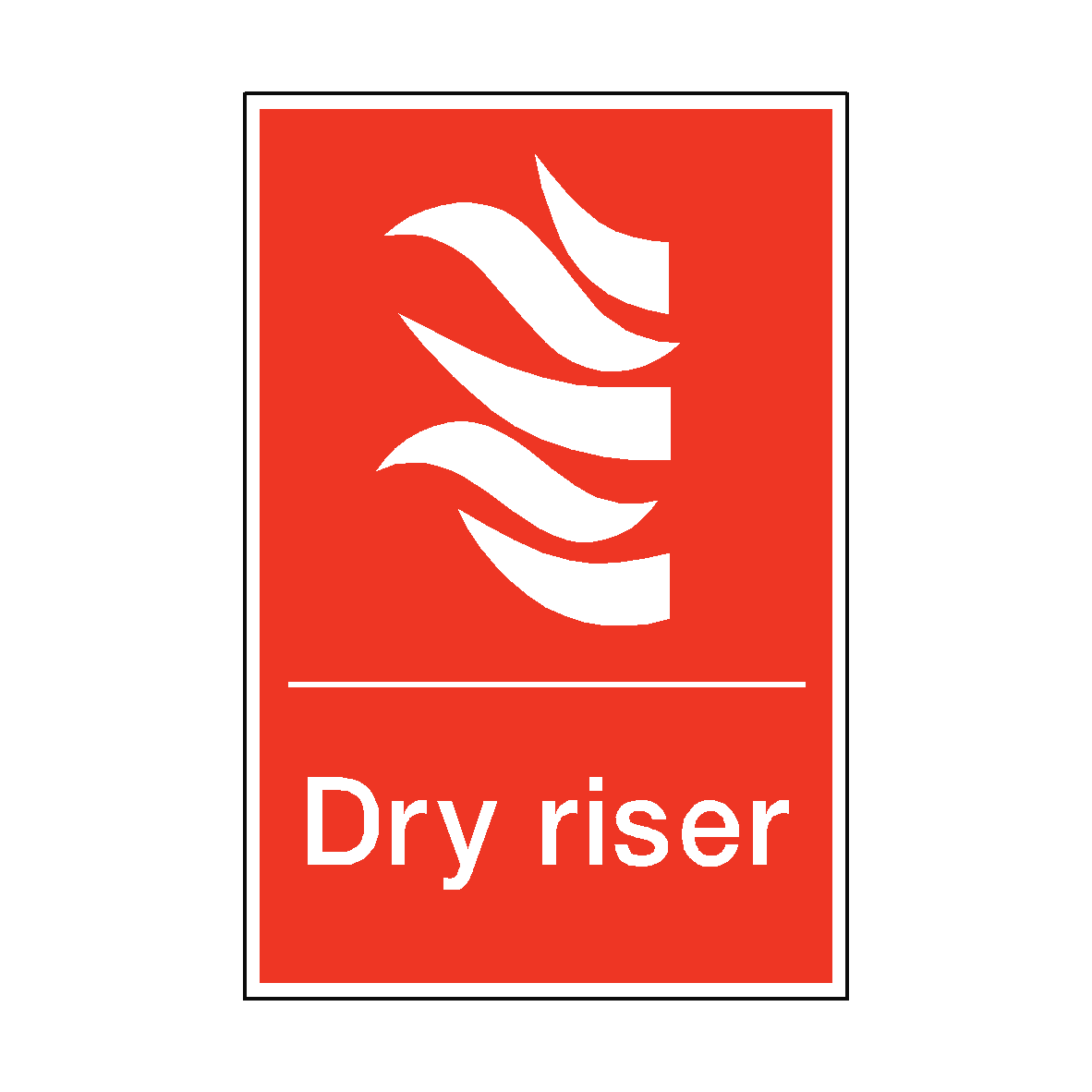 Dry Riser Sign