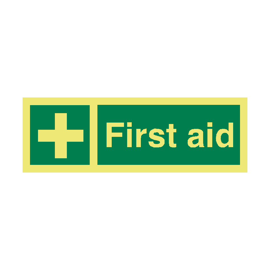 First Aid Marine Safety Sign | PVC Safety Signs
