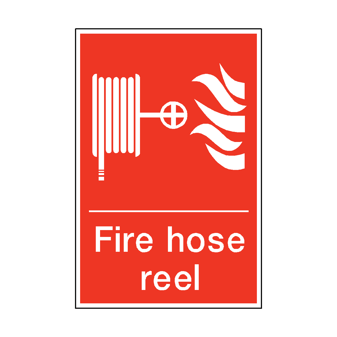 Fire Hose Reel Sign | PVC Safety Signs