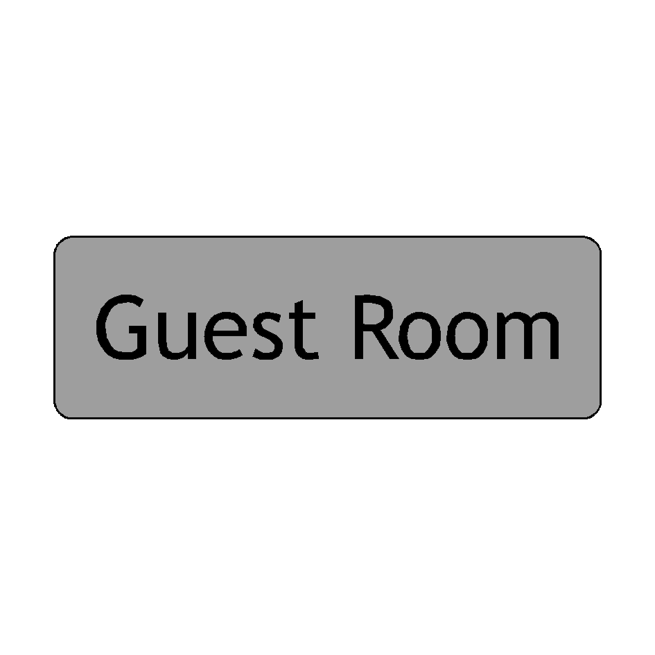 Guest Room Door Sign | PVC Safety Signs