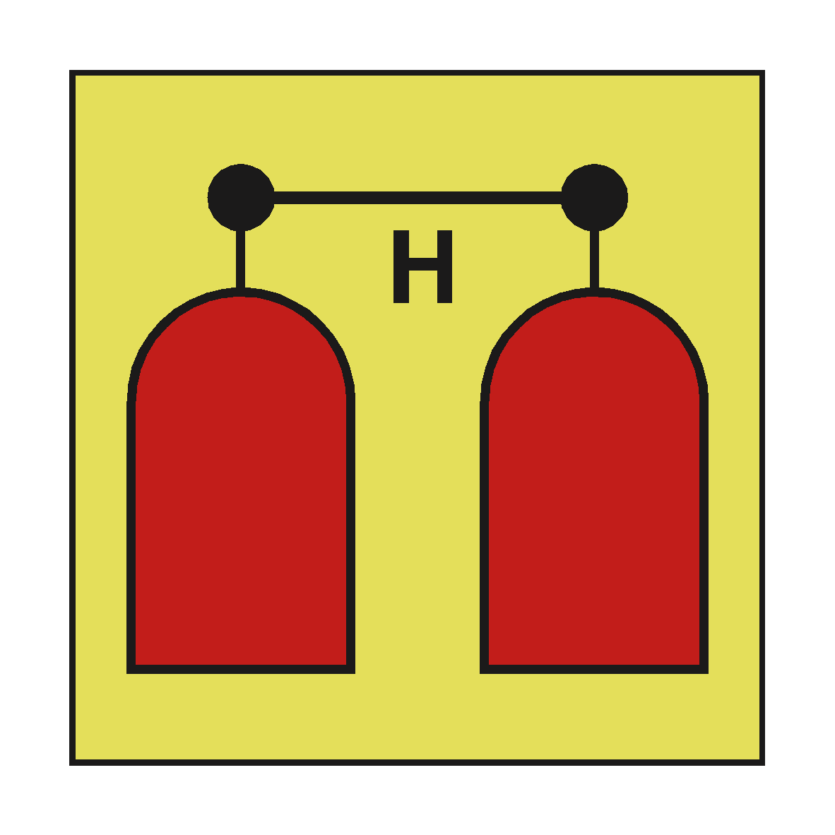 HALON RELEASE STATION IMO SIGN | PVC Safety Signs