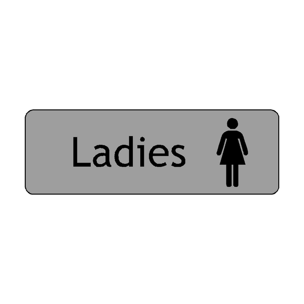 Ladies Toilets Door Sign | PVC Safety Signs