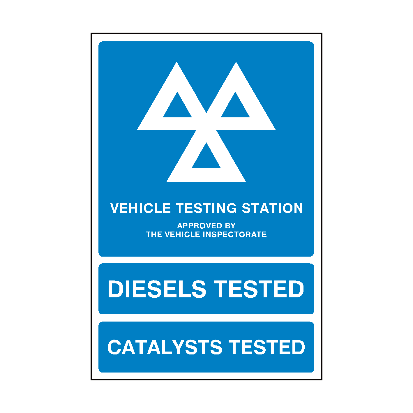 MOT Sign Main | PVC Safety Signs