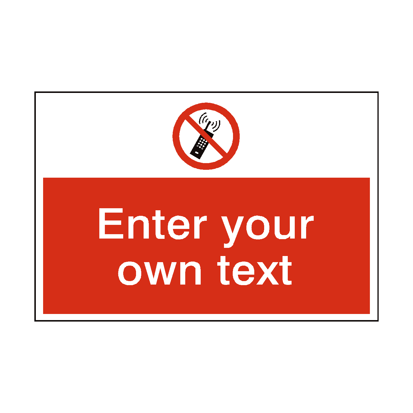 No Mobile Phone Custom Safety Sign PVC Safety Signs no-mobile-phone-custom-safety-sign-pvc-safety-signs