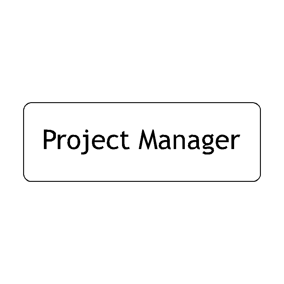 Project Manager Door Sign | PVC Safety Signs