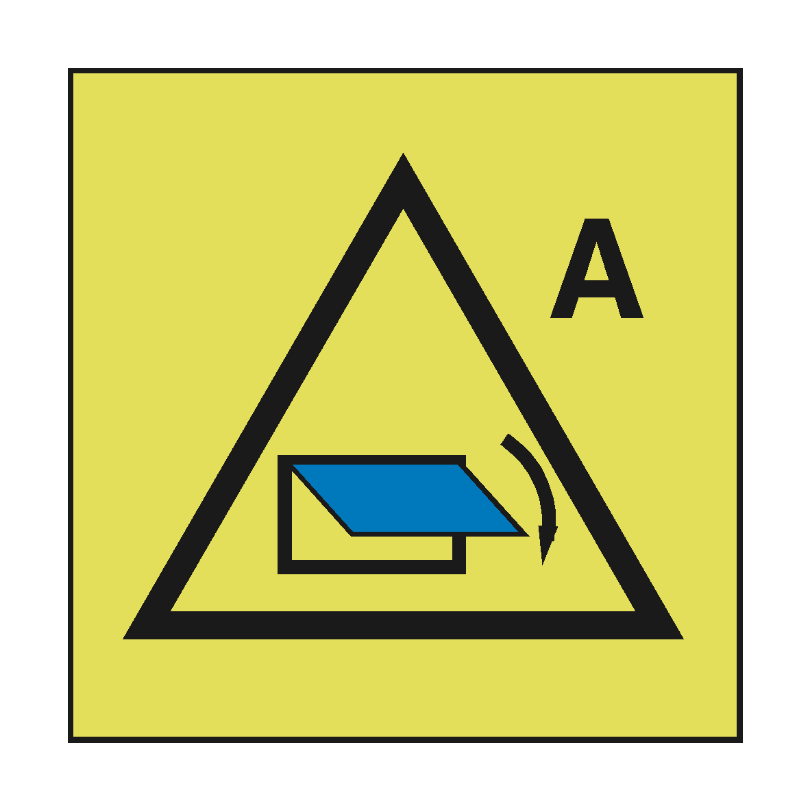 RMT CONTROL FIRE DAMPERS ACCOM IMO SIGN | PVC Safety Signs