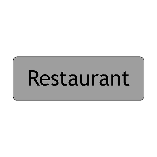 Restaurant Door Sign | PVC Safety Signs