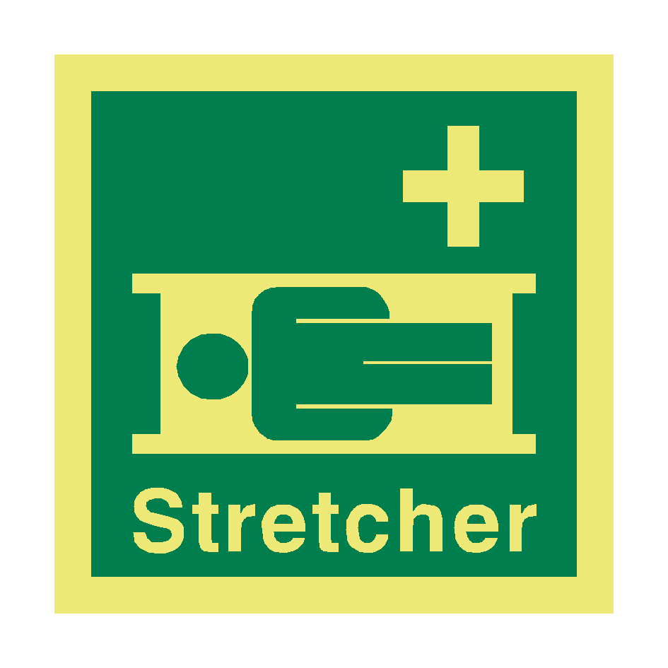 Stretcher IMO Safety Sign | PVC Safety Signs