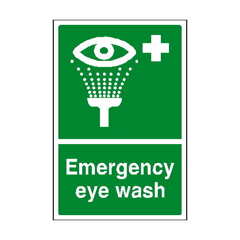 Eyewash Sign | PVC Safety Signs