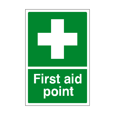 First Aid Point Sign | PVC Safety Signs